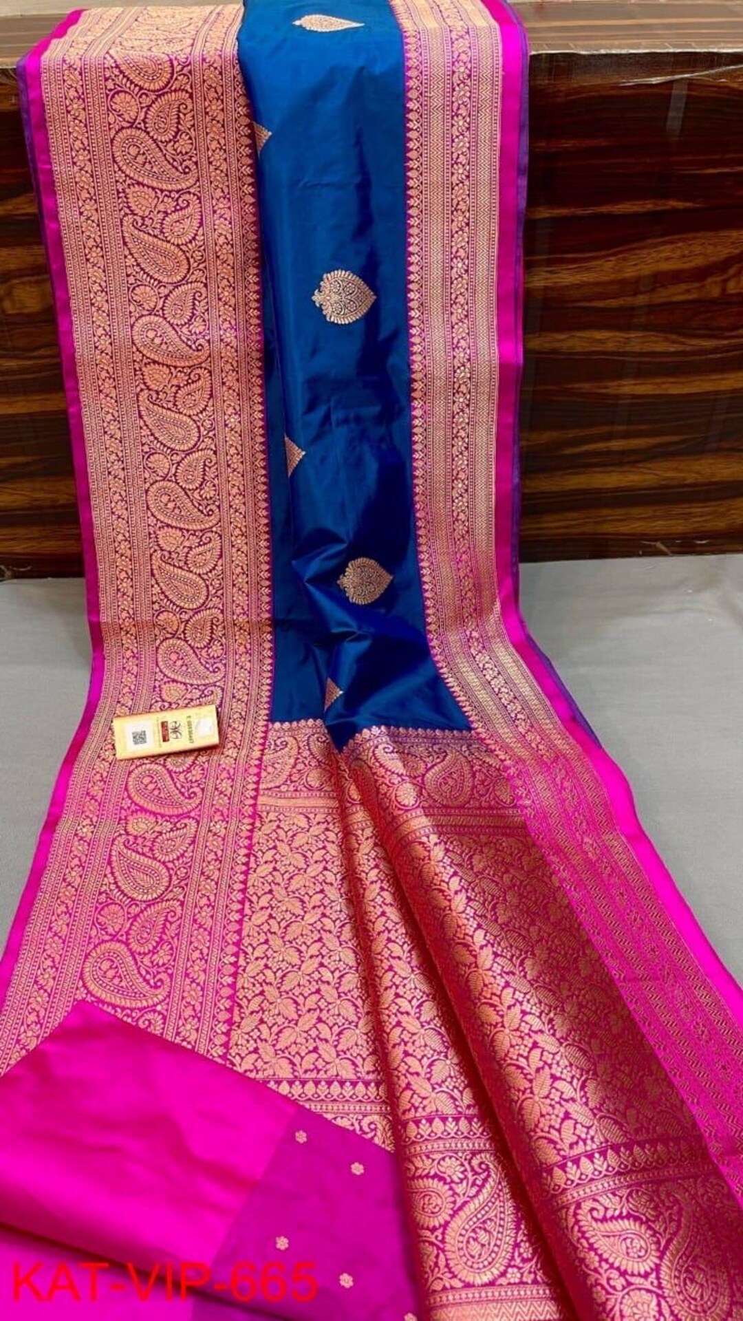 Pure Handloom Katan Banarasi Silk Saree - Etsy