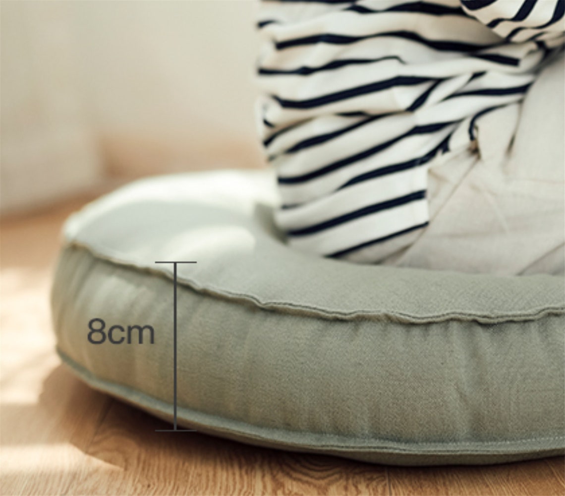 Floor Cushion Seating Round Thick Floor Seat Seat Cushion - Etsy