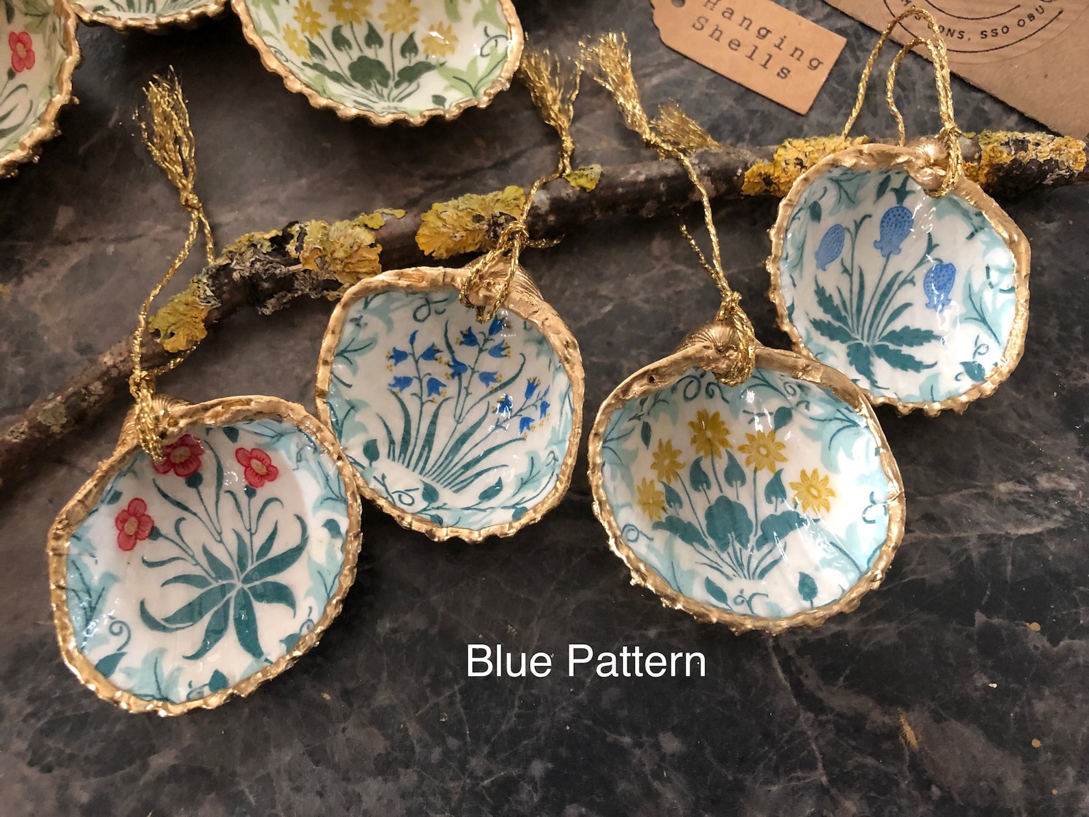 William Morris Spring Decor Cockle Shell Decorations | Alternative ...