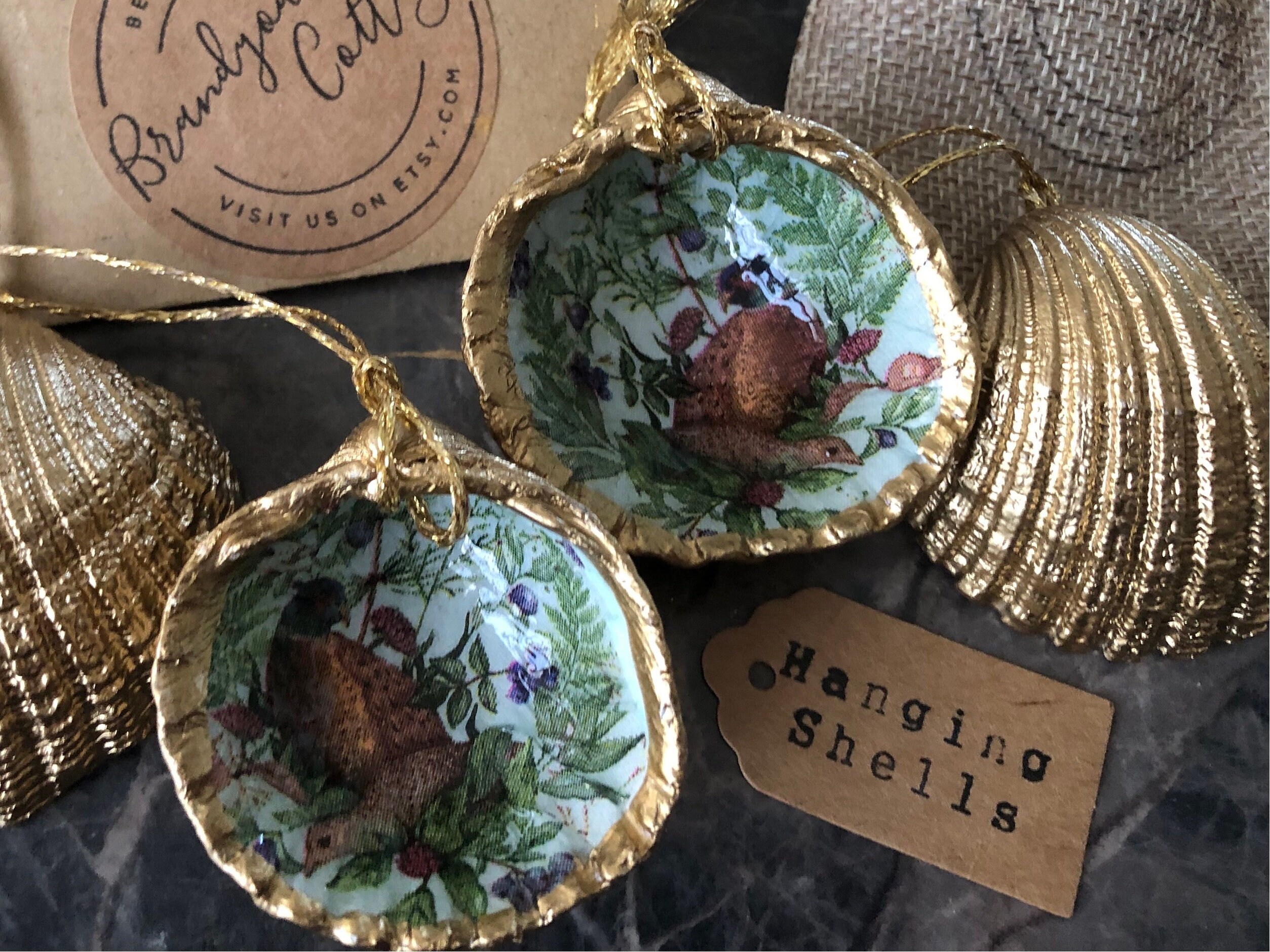 Pheasant Ornaments, Hanging Game Bird Decorations, Single or Pair ...