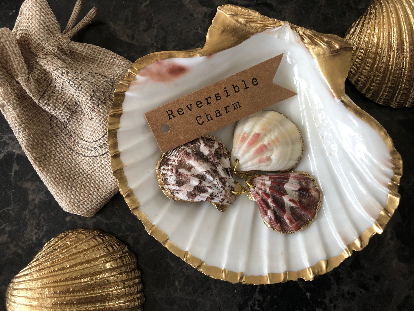 William Morris Strawberry Thief Bird Shell Pendant Necklace in | Etsy