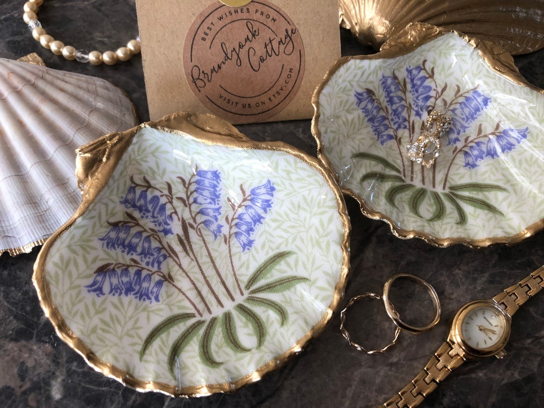 William Morris Bluebell Jewellery Dish | Willow & Bluebell Ring Dish ...