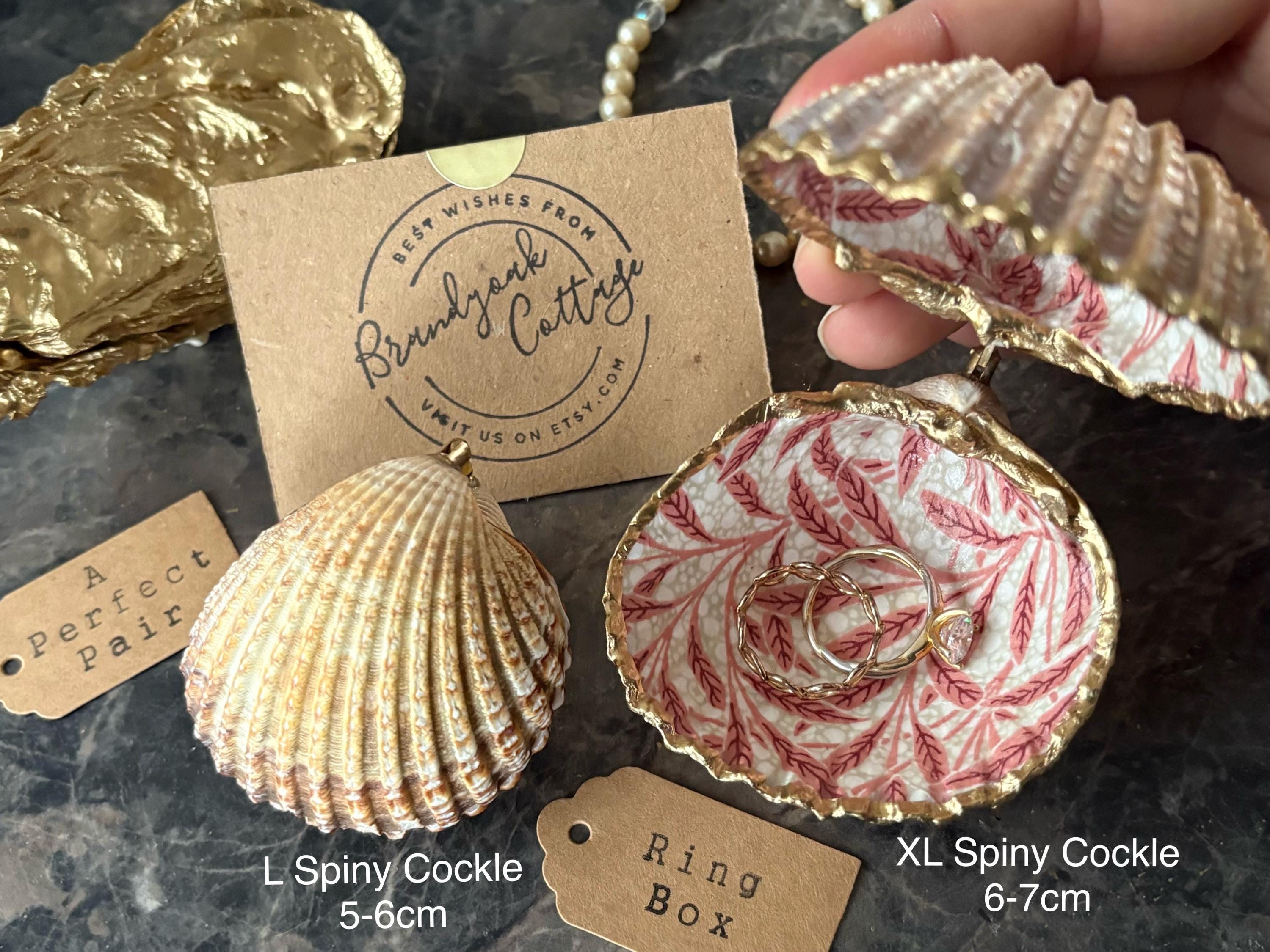 William Morris Sea Shell Ring Box in Emery’s Willow Pink Gold | Coastal ...