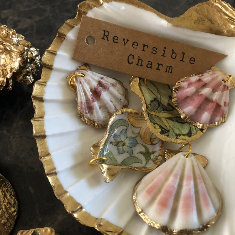 Shell Charms - Etsy