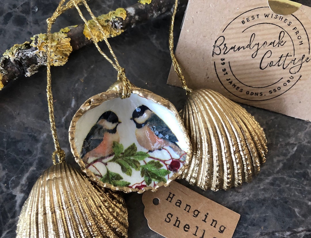 Chickadee Decoration, Hanging Garden Birds Ornament, Great Tit ...