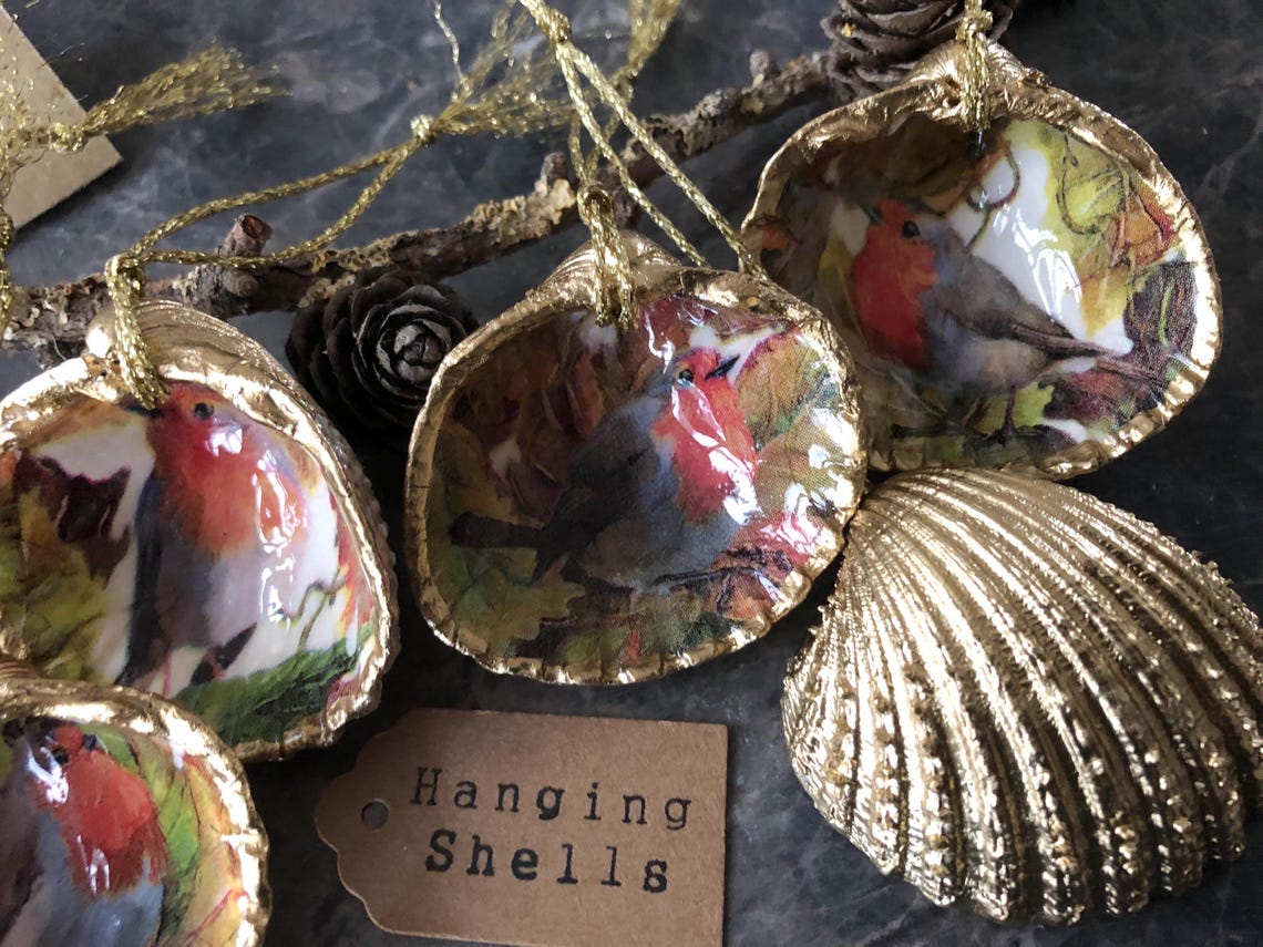 Robin Christmas Ornaments, Robin Christmas Tree Decoration, Hanging ...
