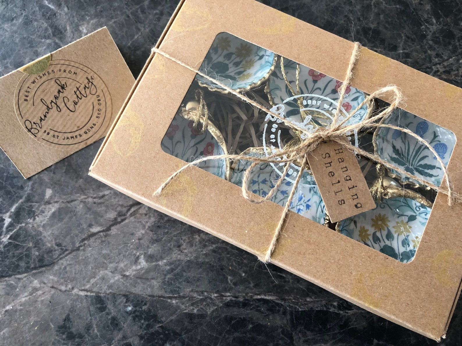 William Morris Spring Decor Cockle Shell Decorations | Etsy UK