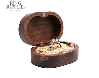 Walnut Ring Box | Etsy