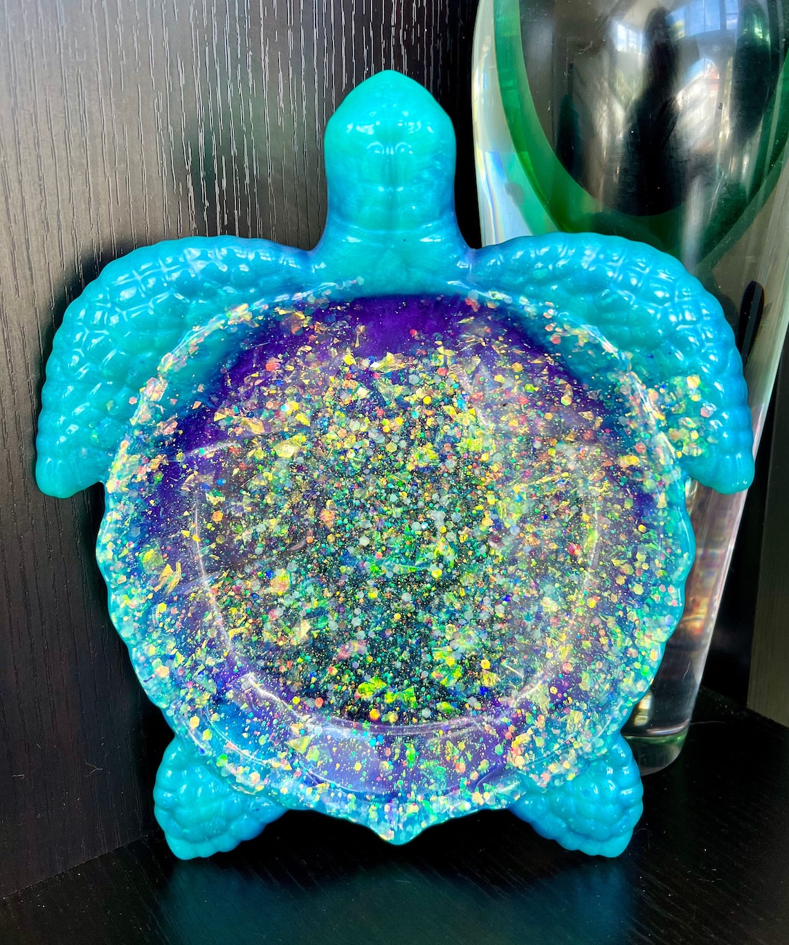 Turtle Trinket Bowl Turtle Home Decor Custom Turtle Gift - Etsy