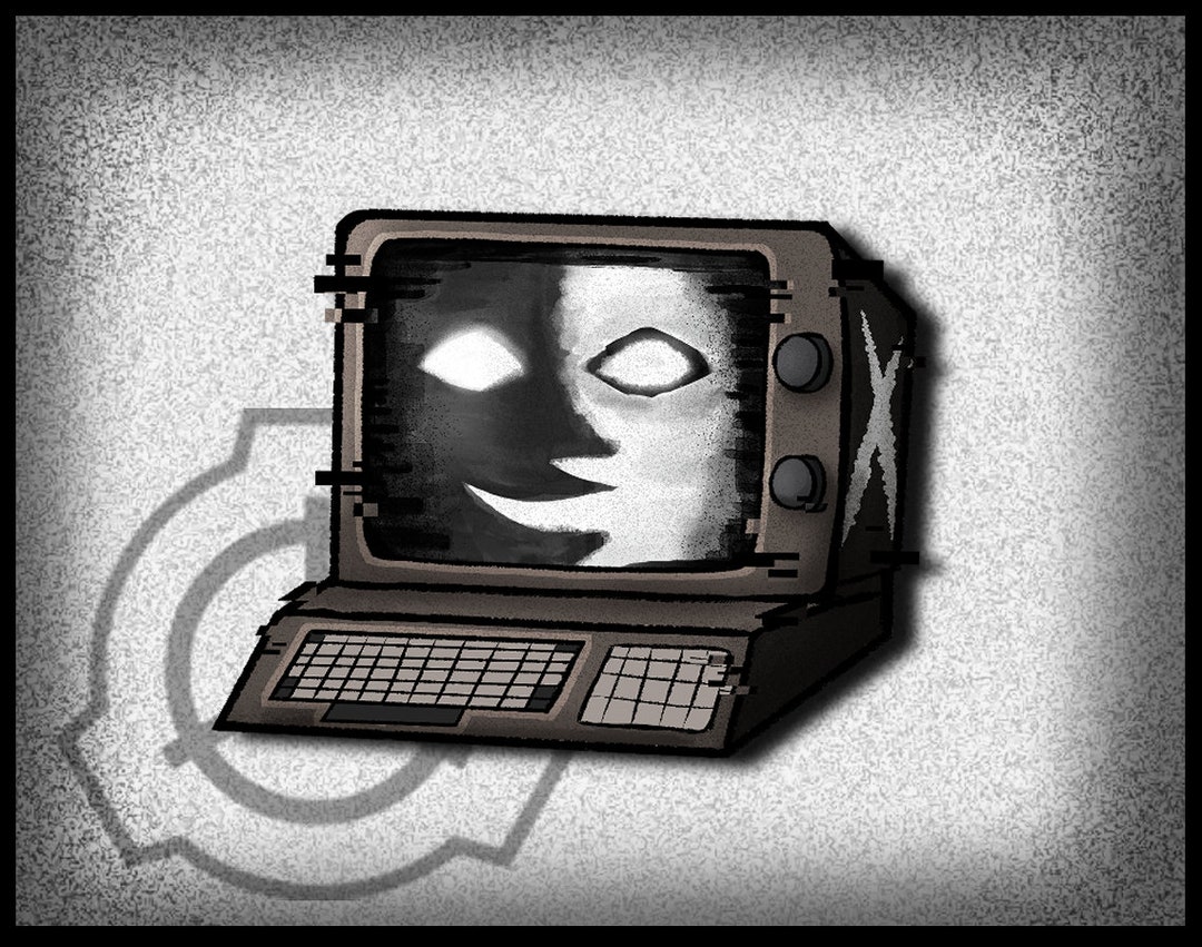 SCP 079 Acrylic Charm the Old AI - Etsy