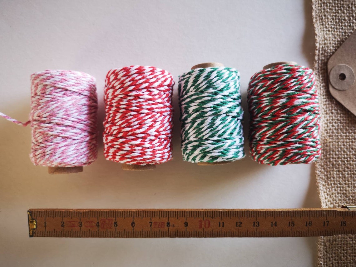 Christmas Bakers Twine Bundle / Festive Gift Wrapping Supplies | Etsy