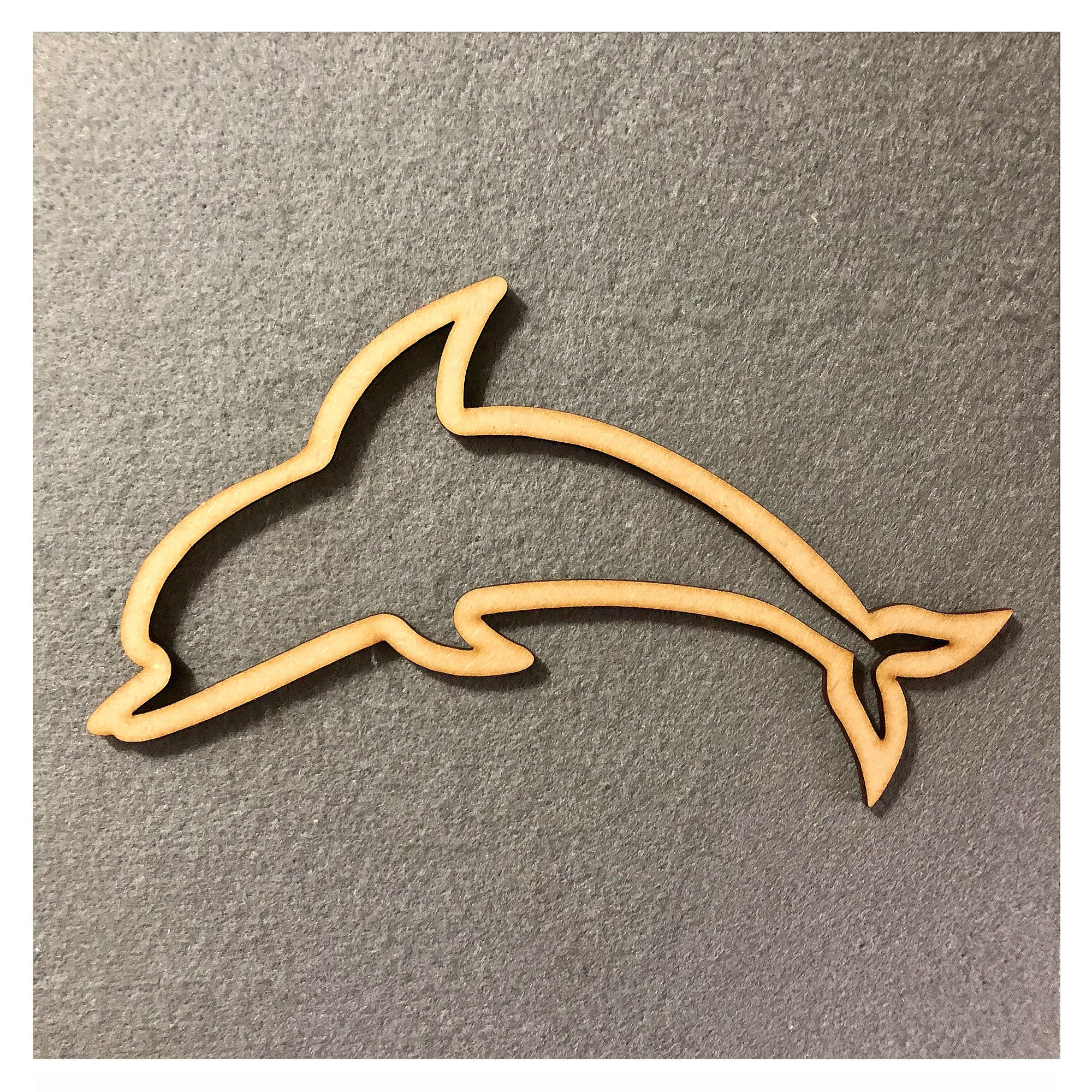 Dolphin Outline Shapes Dolphin Shape Nursery Decor - Etsy UK