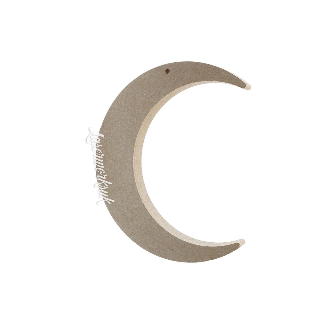 Crescent Moon Shapes Half Moon Shapes Nursery Moon Childs - Etsy