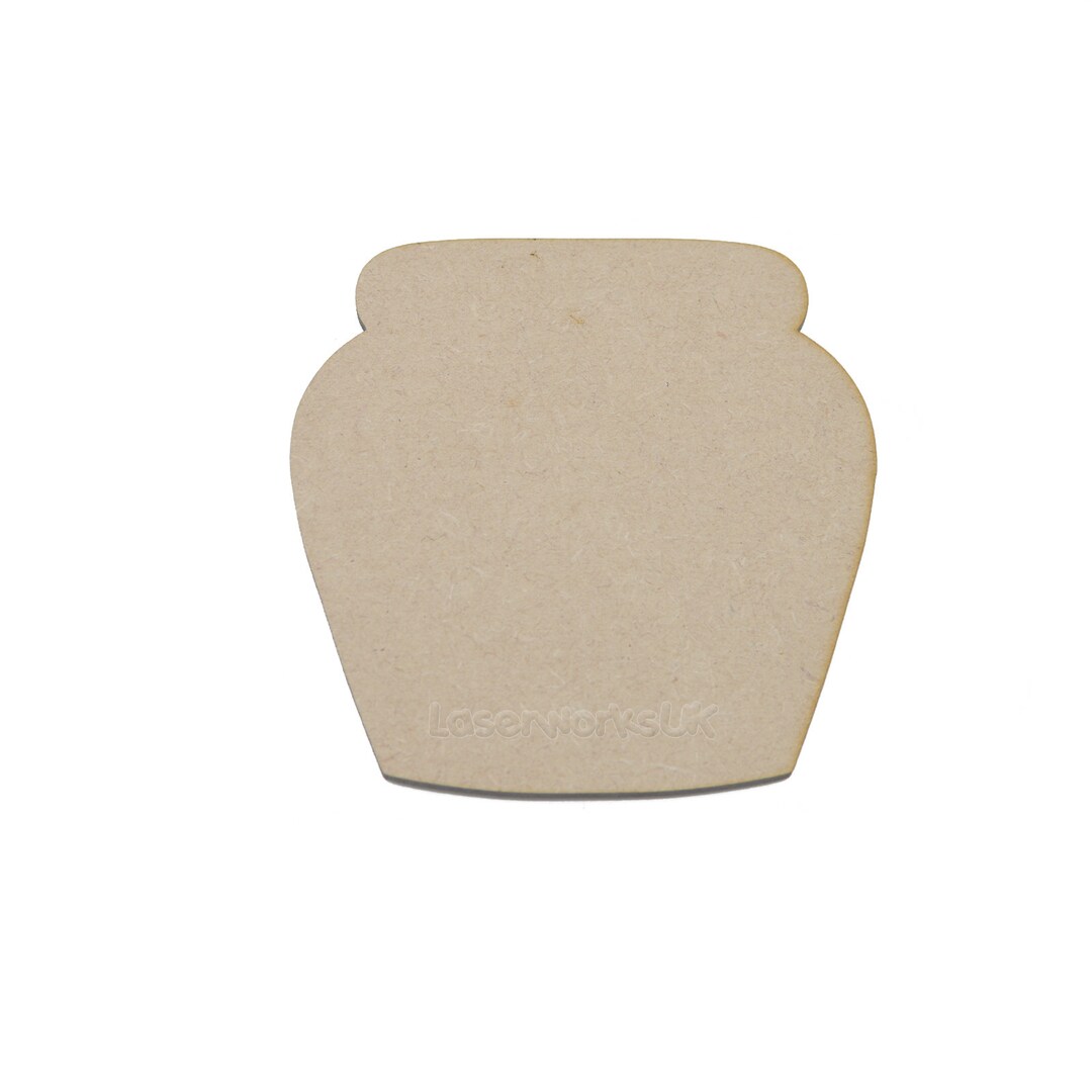 Honey Pot Craft Shapes, Wooden Honey Jar, Bee Honey Storage, Gift ...