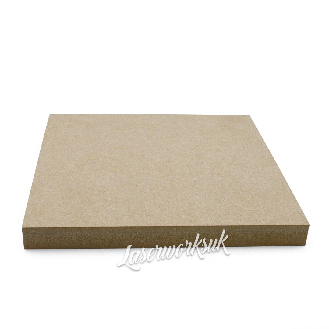 Square MDF Cake Board: 18mm Thick Unpainted Chunky Shape - Etsy UK
