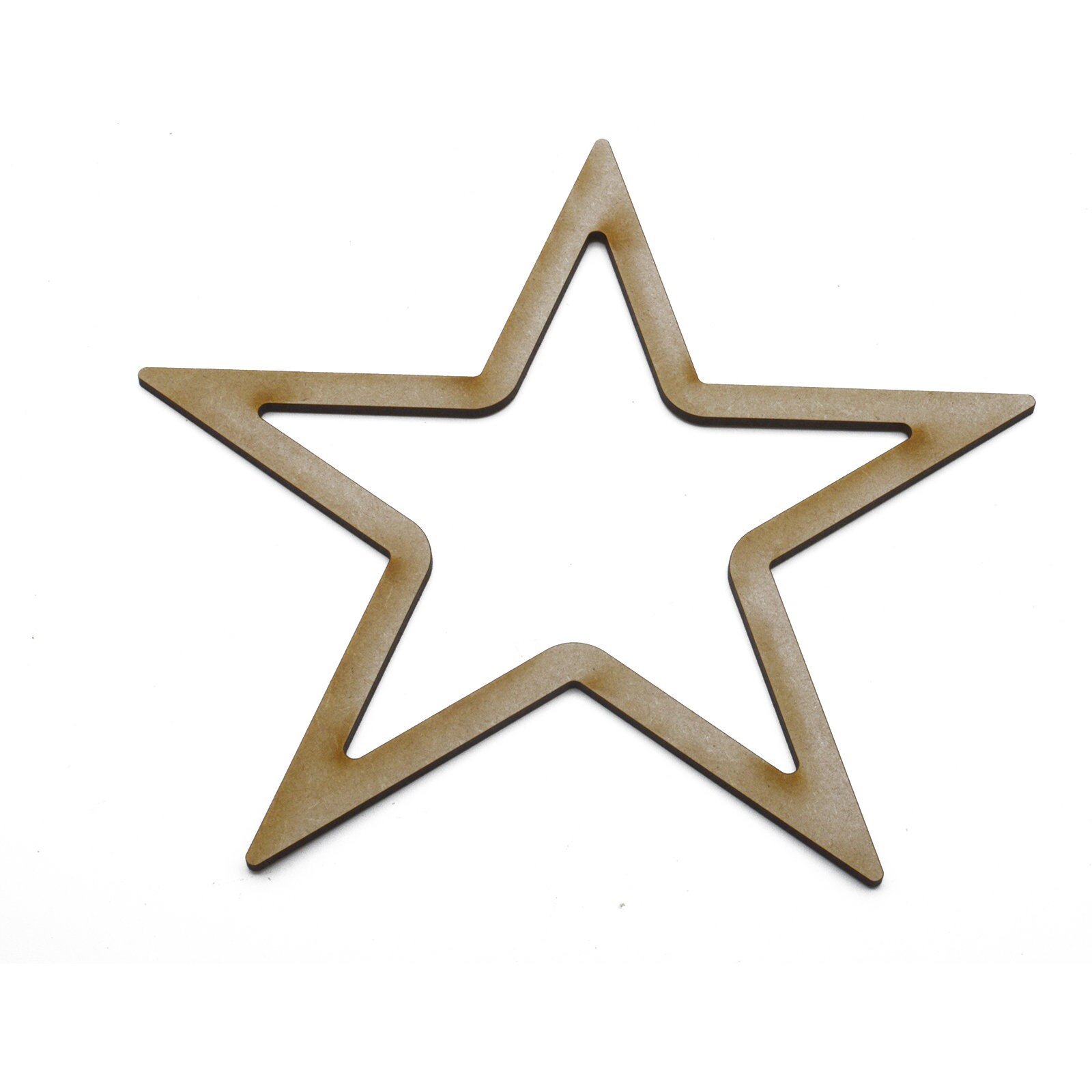 Large Wooden Star Outline