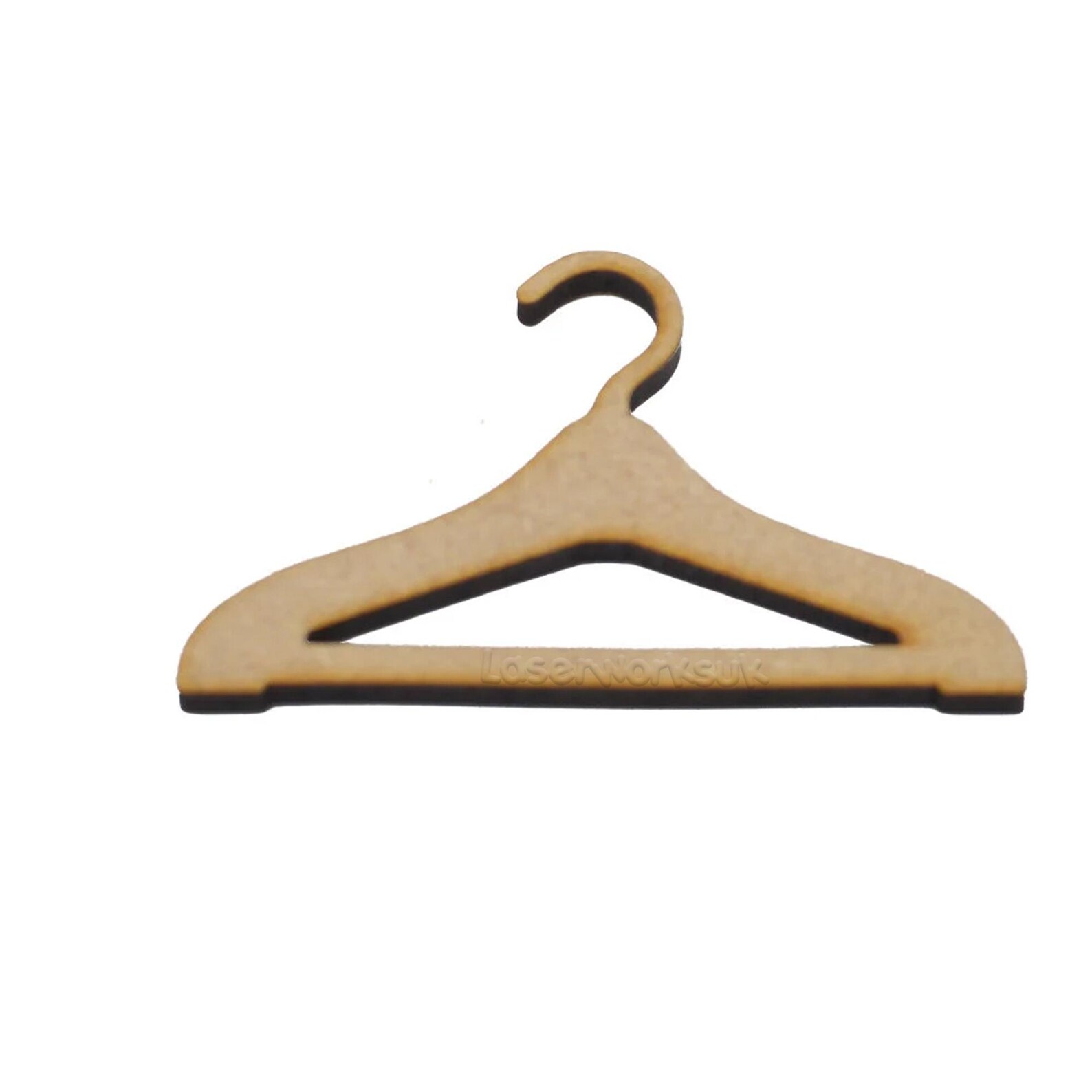 MDF Coat Hanger Craft Shapes: Dolls House Nursery Decoration - Etsy UK