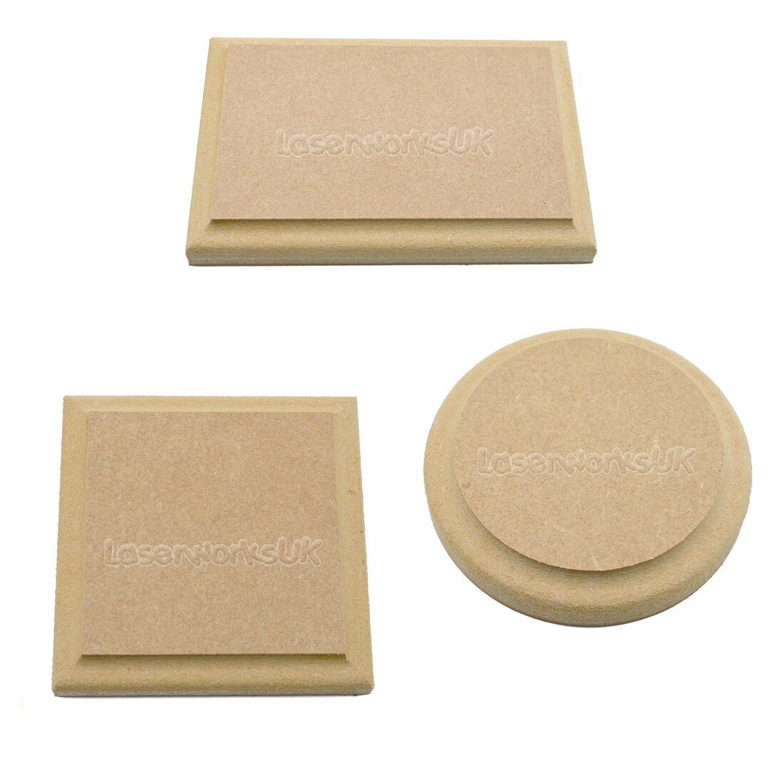 MDF Plinth Base Blanks: Trophy, Cake Stand, & Craft Canvases - Etsy UK