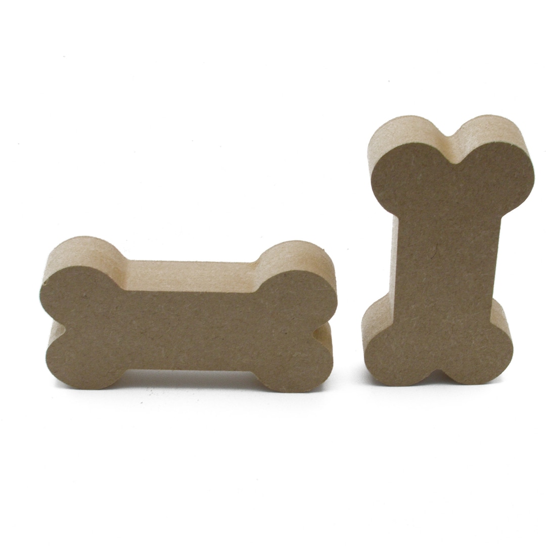 Freestanding Dog Bone - Pet Bone Shape - Wooden 18mm Thick MDF Blank ...