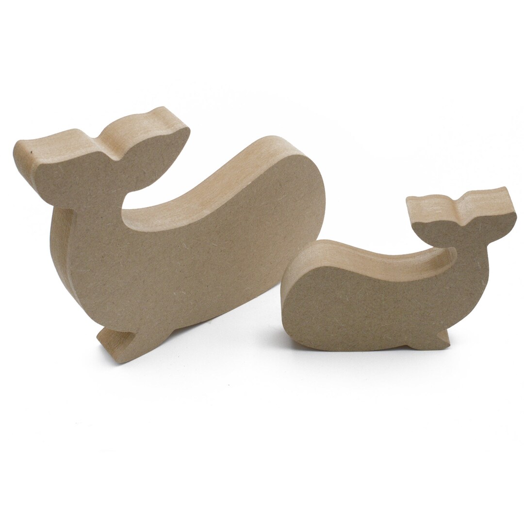 Freestanding Whale Craft Shape: 18mm MDF, Unpainted Nursery Decor - Etsy