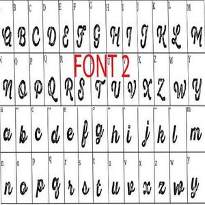 Personalised Script Names Words & Letters - Wooden Christmas High ...