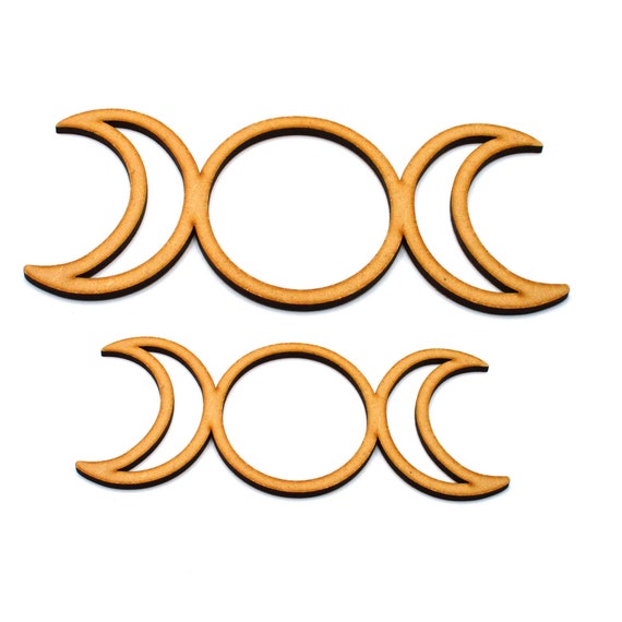Triple Crescent Moon Symbol