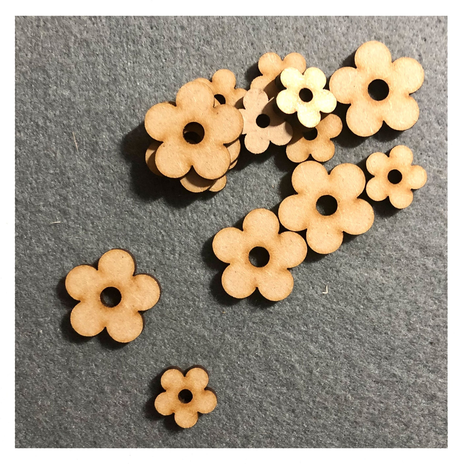 Wooden Flower Shapes for Crafts Mdf Daisy Flowers Petal - Etsy UK