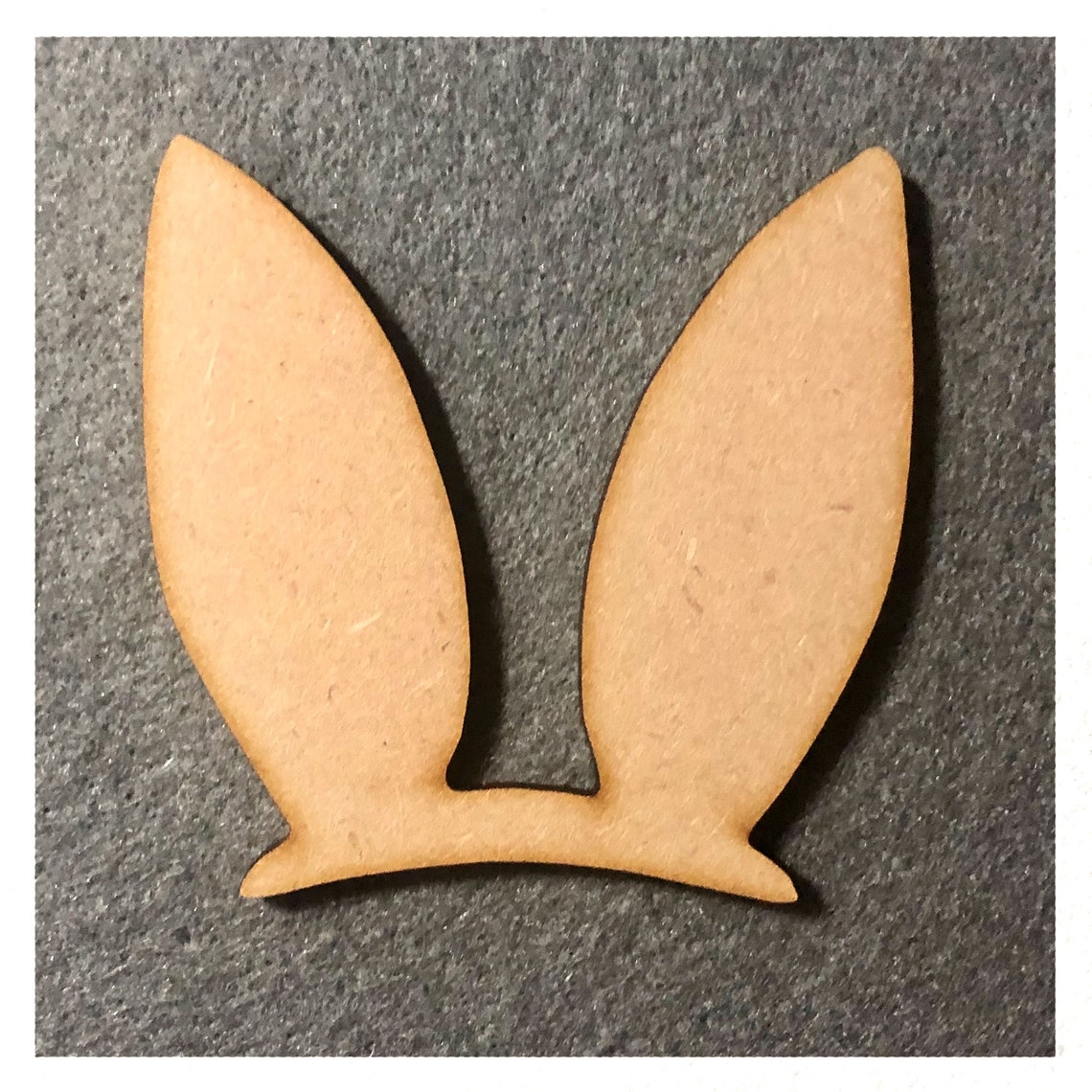Orejas de conejo Niños conejo oreja artes formas MDF | Etsy