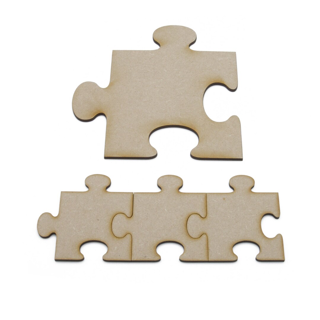 Wooden Jigsaw Shape - Jigsaw Puzzle Pieces - Jigsaw Pieces - Jigsaw ...