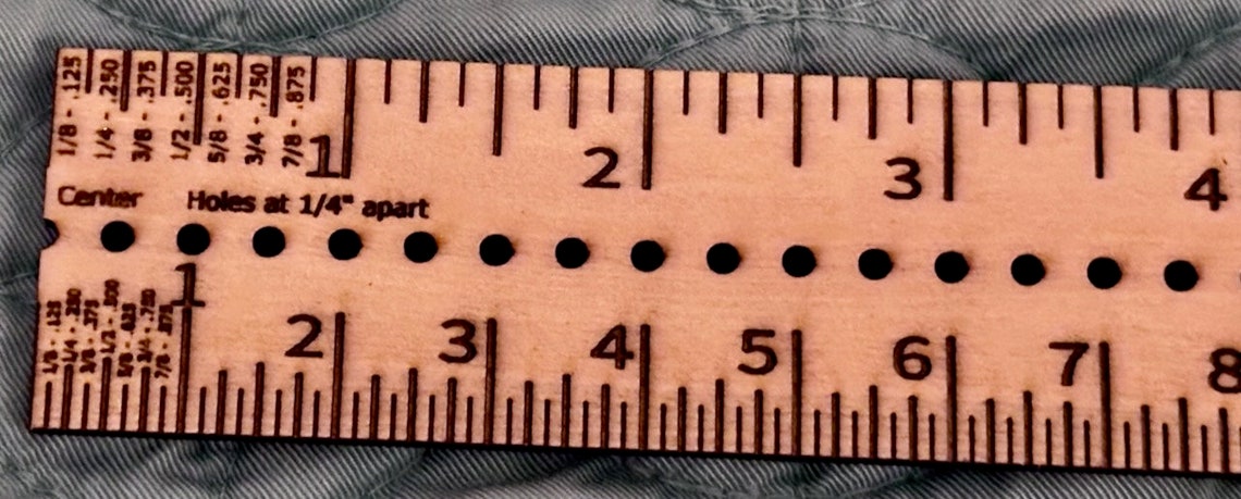 Doubling Center Finder 14 Inch Ruler SVG FILE for Laser Etcher ...