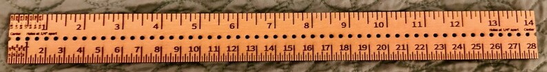 Doubling Center Finder 14 Inch Ruler SVG FILE for Laser Etcher ...