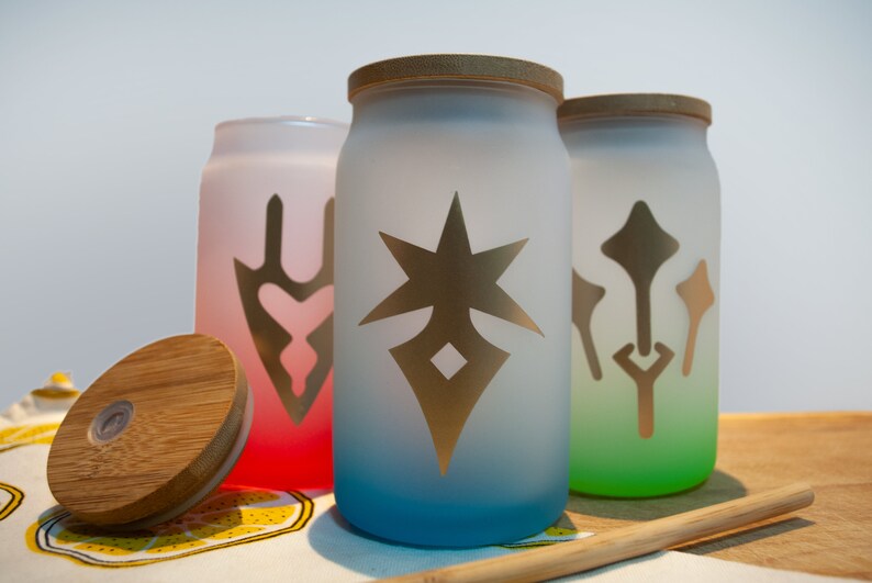 Final Fantasy XIV Glass Tumbler With Gold Job Icons - FFXIV Gifts ...
