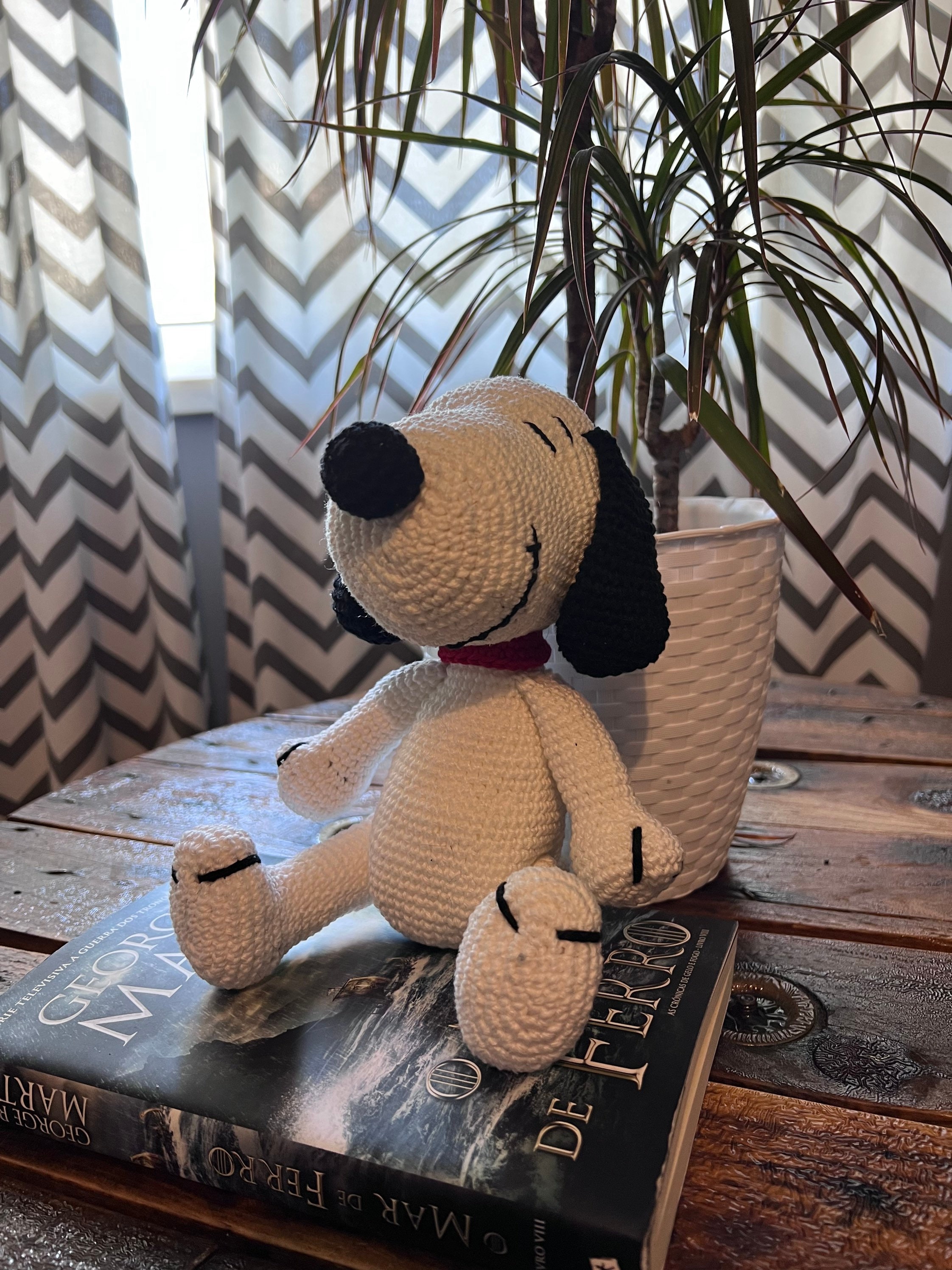 Snoopy Amigurumi 20cm & 40cm - Etsy