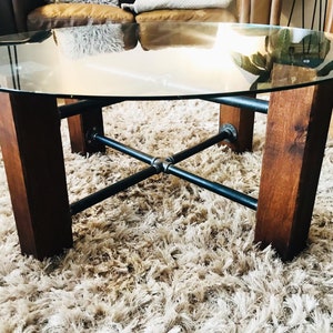 Bespoke, Handmade Steel Pipe Coffee Table Base / Legs. Industrial Style ...