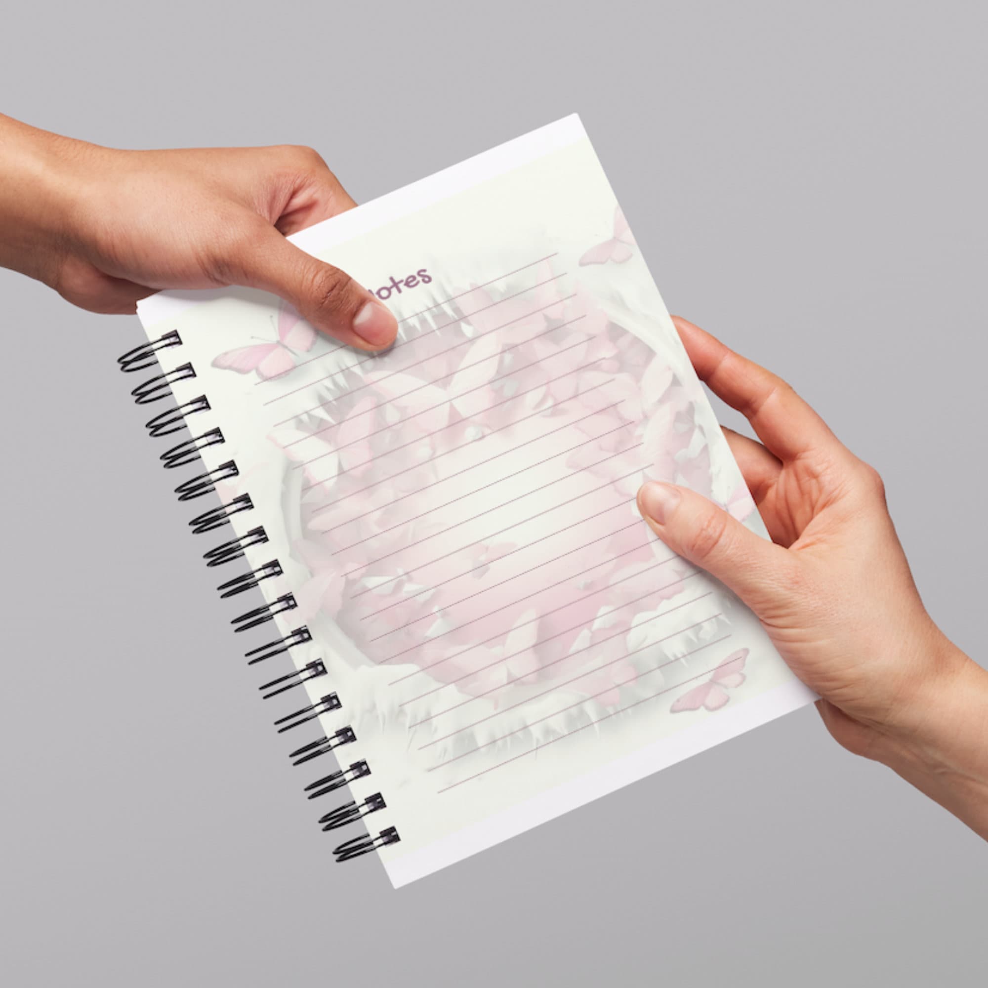 Illustrated Notes Page Printable 8.511, Lined Notes Template, Note ...