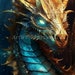 Dragon Album Cover Poster Digital Image Instant Downloadable Download ...