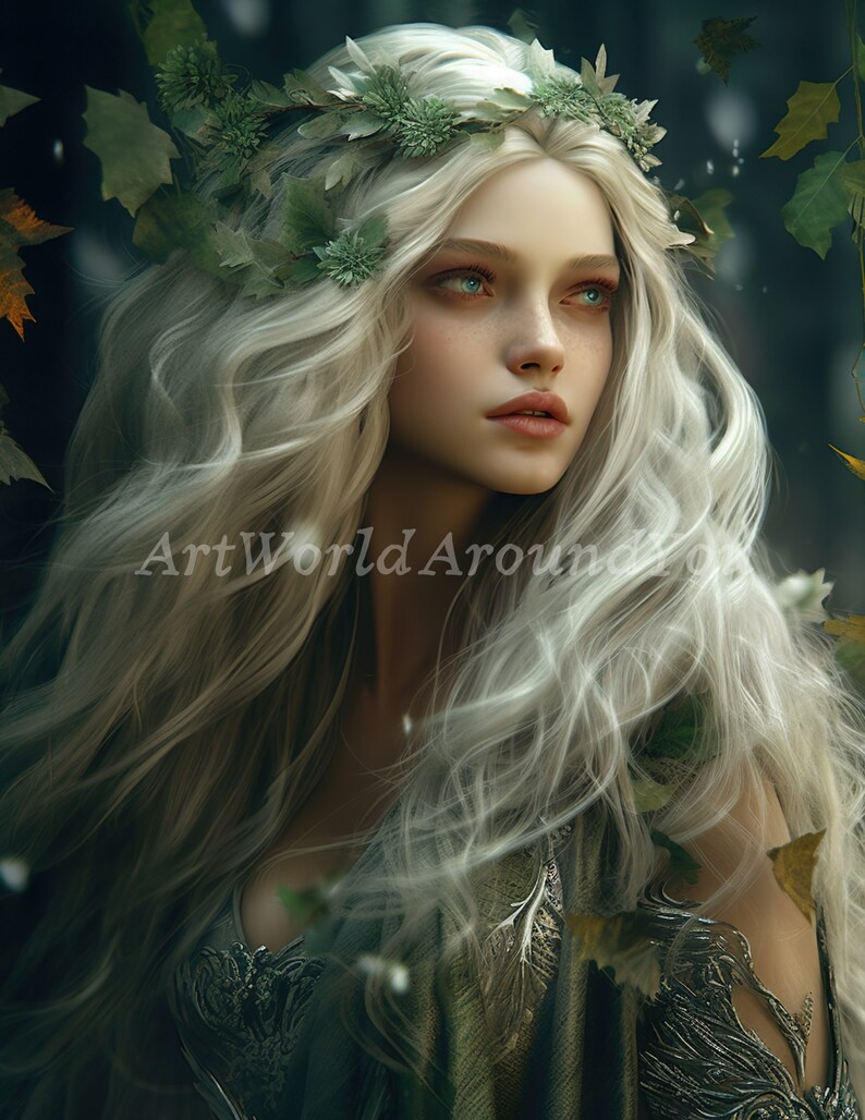 Girl Fairy Digital Image Instant Downloadable, Download Digital Fairy ...