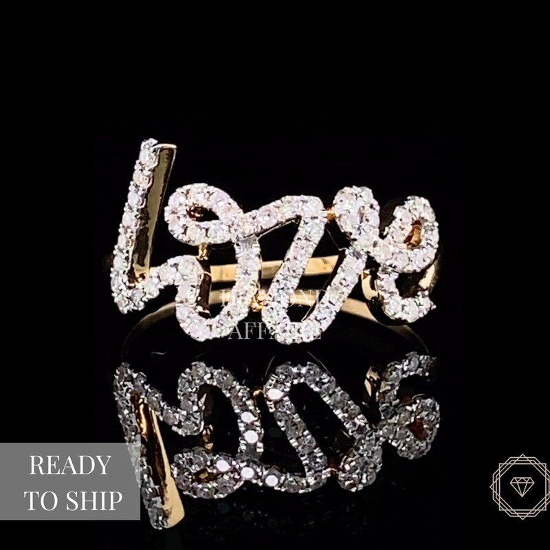 Love Letter Rings - Etsy