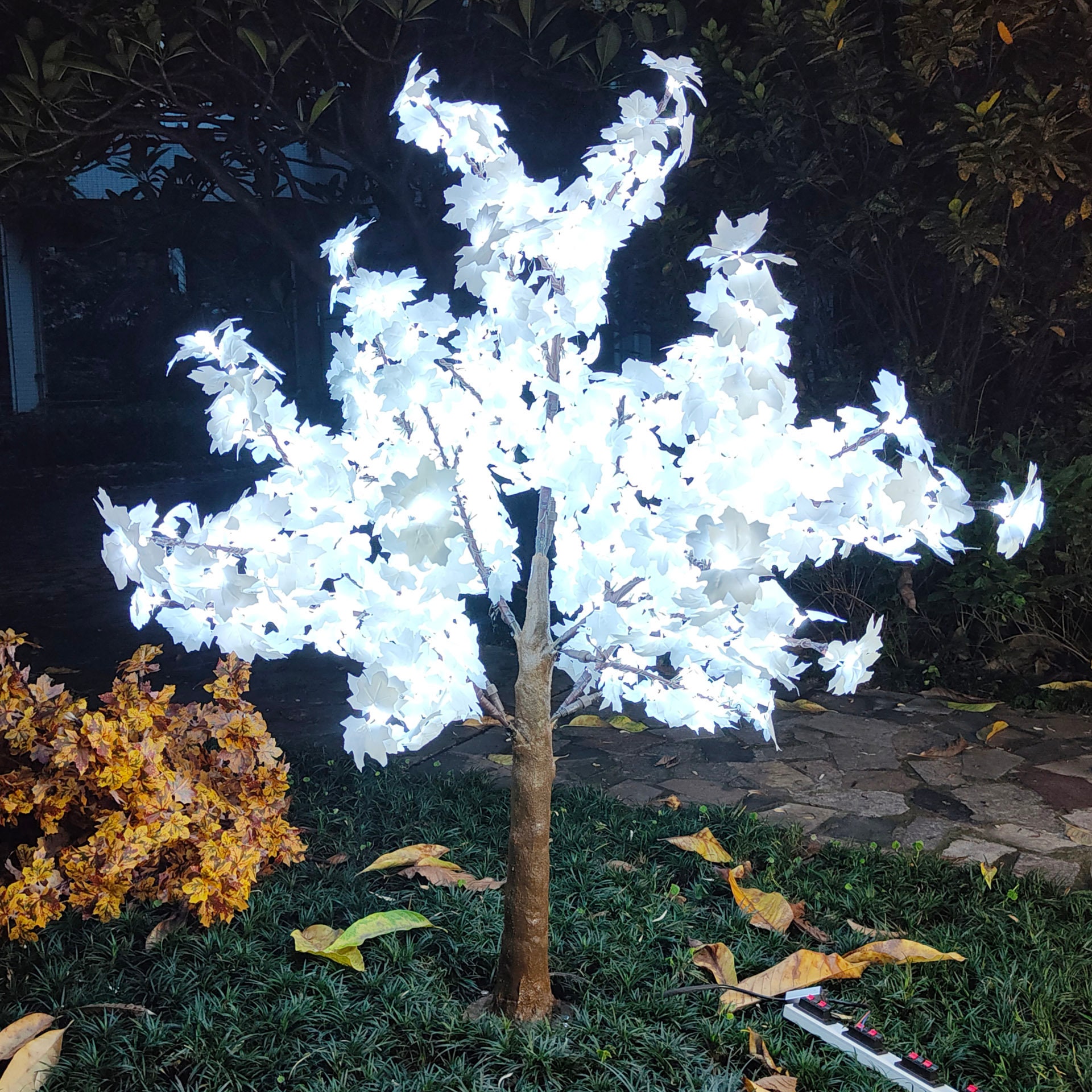 LED Artificial Maple Tree With Lights Outdoor/indoor Use 540pcs Leds 5 ...