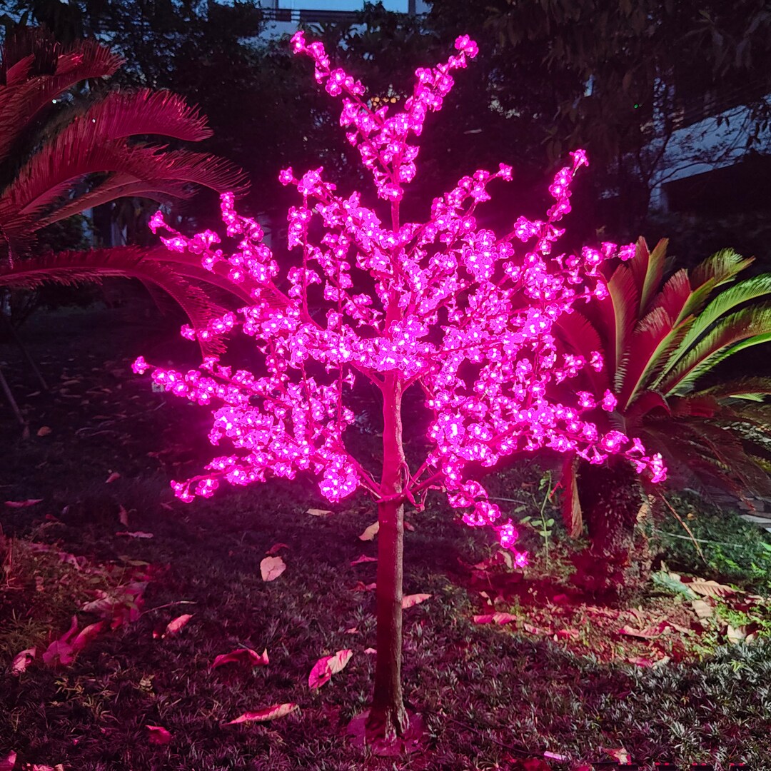 7ft LED Cherry Blossom Tree: Indoor/outdoor Lighted Tree (972 Leds) - Etsy