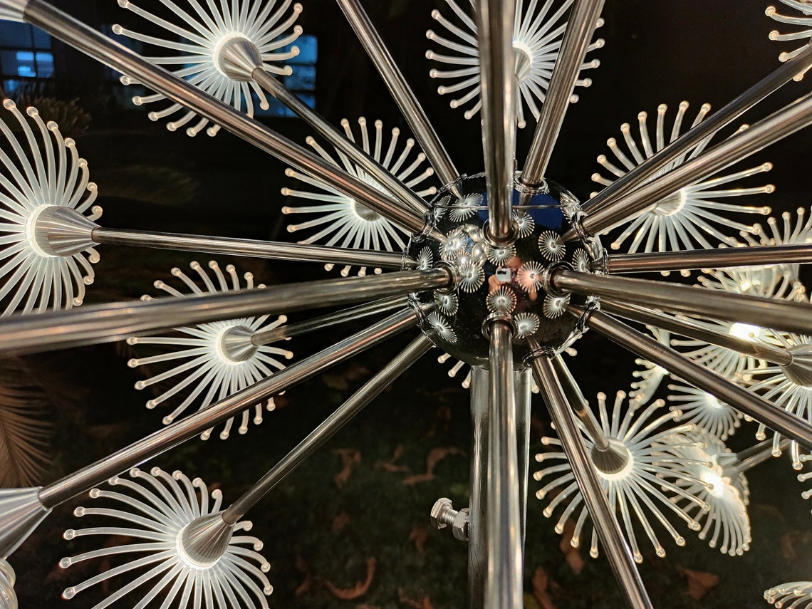 LED Lawn Lamp Dandelion Landscape Garden Lawn Lamp. - Etsy