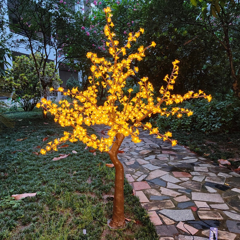 6.0ft/1.8m LED Cherry Tree 646pcs Leds Yellow Sakura - Etsy