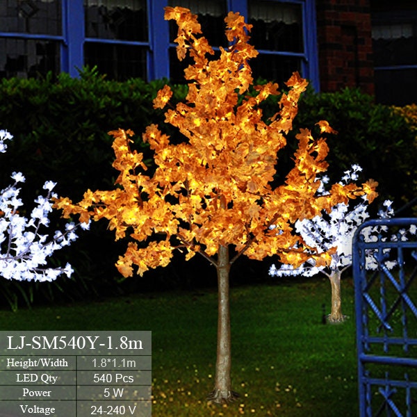 LED Artificial Maple Tree With Lights Outdoor/indoor Use - Etsy