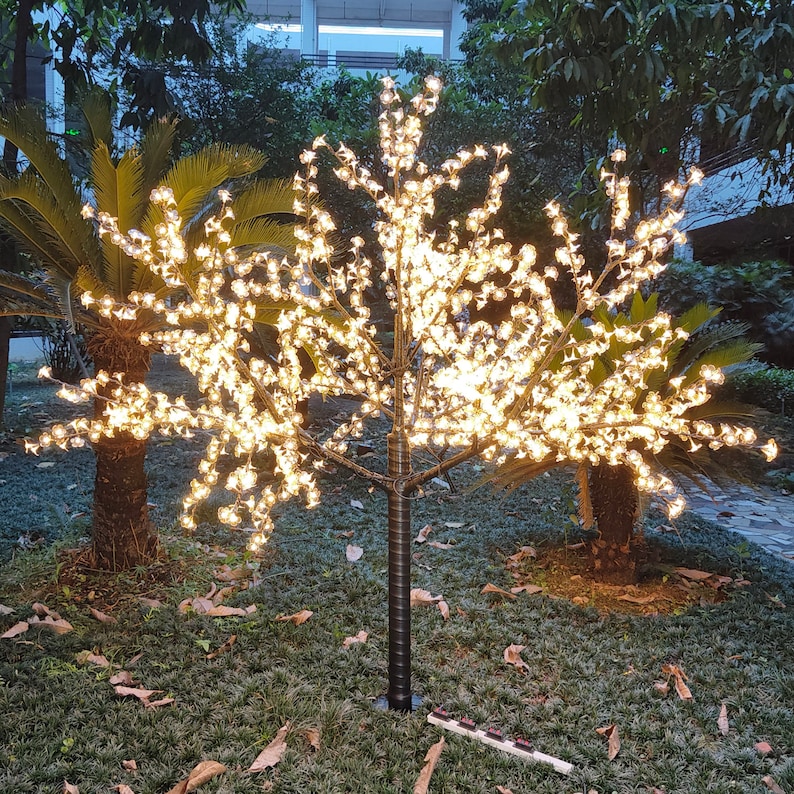 LED Cherry Blossom Tree With 1728 Leds 7ft/2.0m for Indoor and Outdoor ...