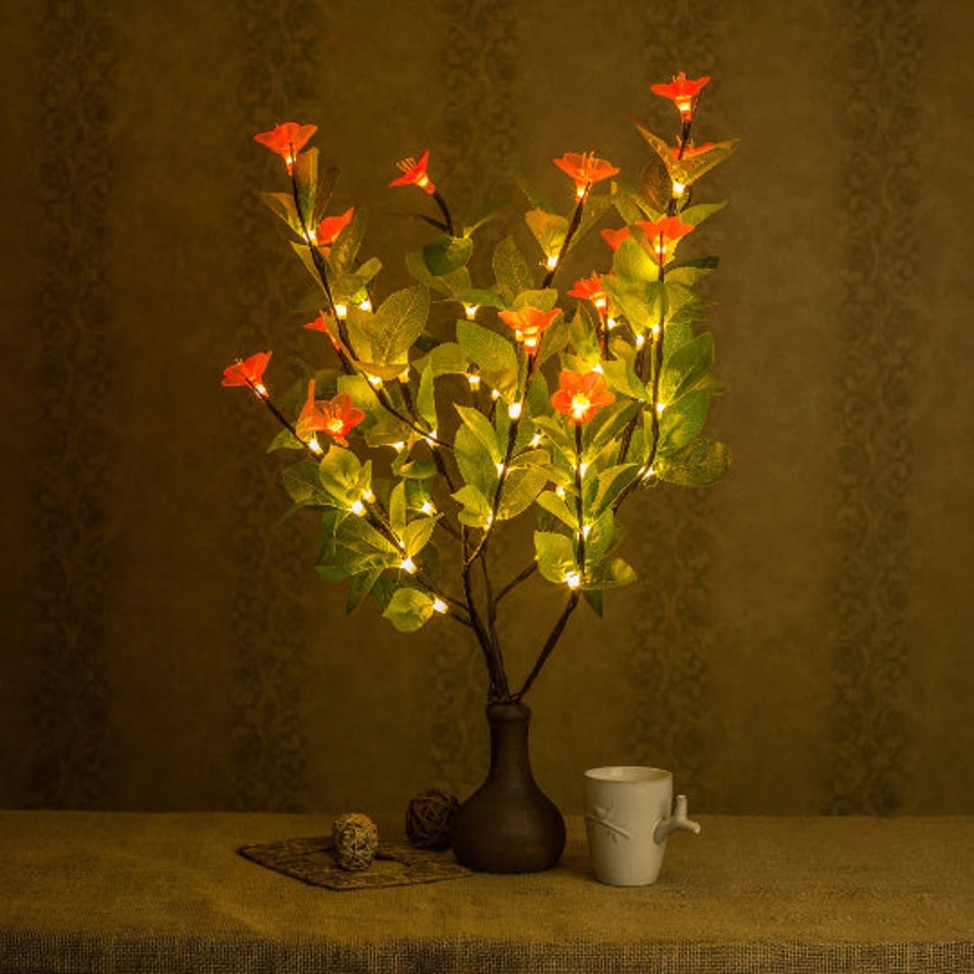 Led Branches Table Flower Lamp Light Tree Fairy Lights - Etsy