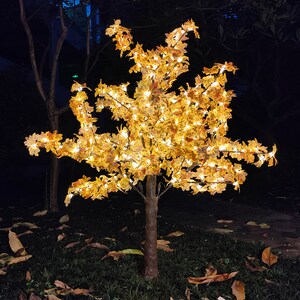 LED Tree Maple Leaf Outdoor/indoor 5.0ft/1.5m 540pcs Leds - Etsy