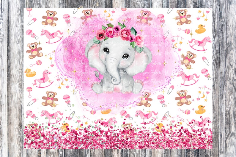 Baby Girl Sublimation Bundle-20 Oz Skinny Tumbler 8 Oz Baby - Etsy