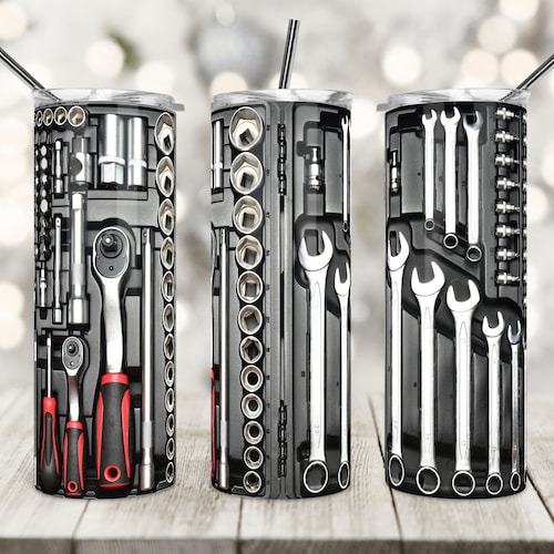 15 Oz Mug Sublimation Design Tool Box Mechanic Mug Wrap - Etsy