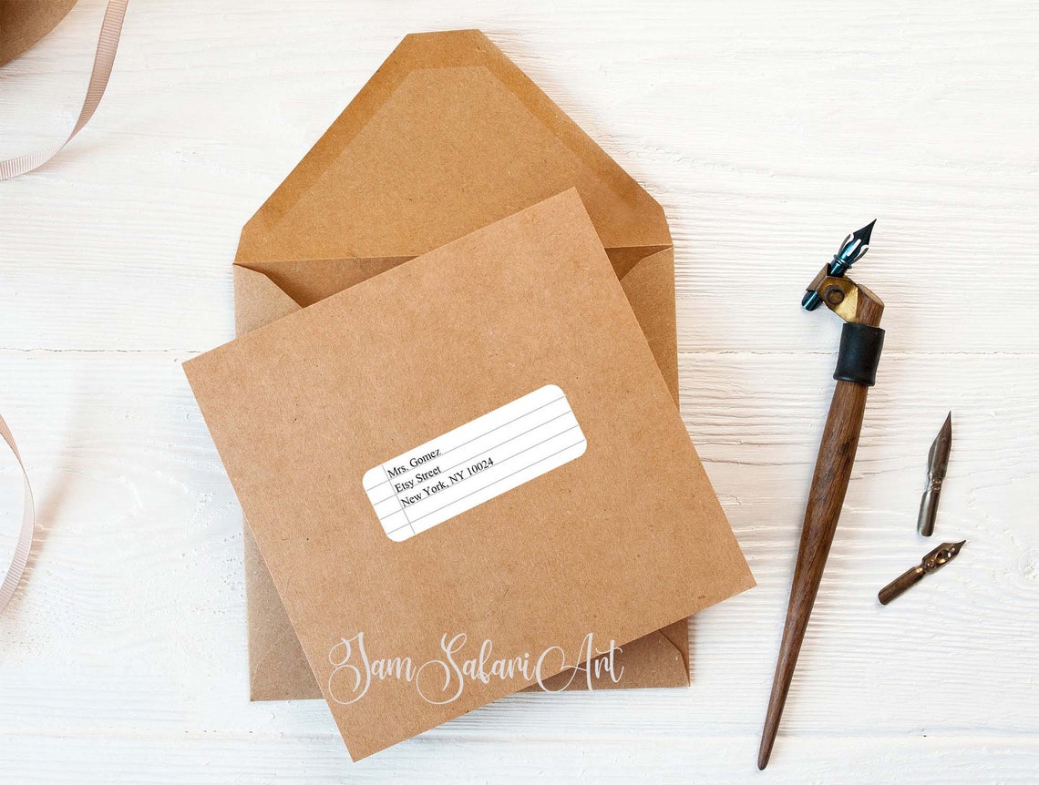 60 Lined Notebook Address Labels Svg-stickers Svg Tags Svg - Etsy