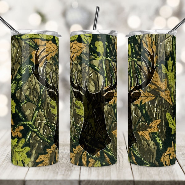 Camo Deer Head - Etsy